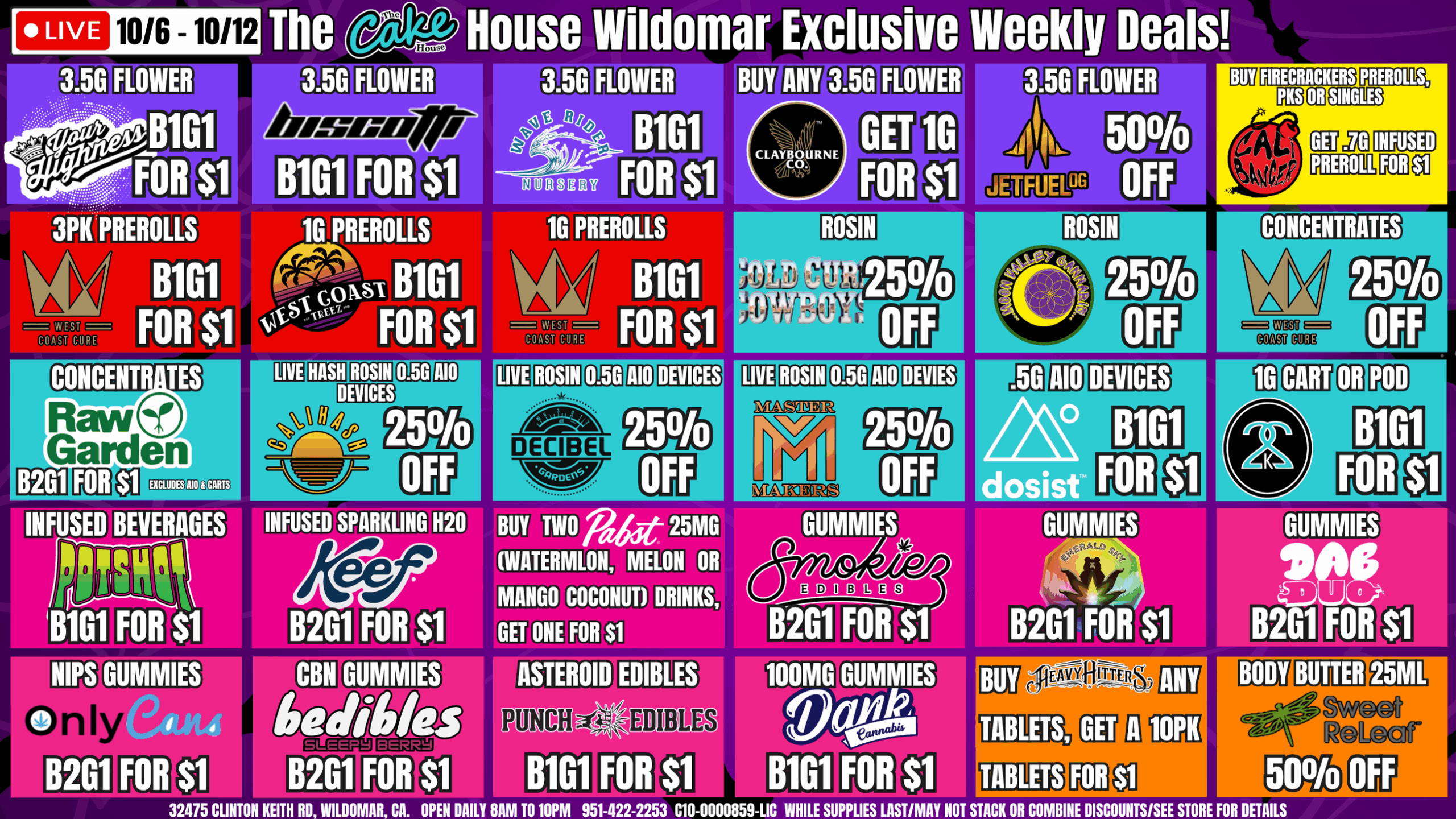 The Best Dispensaries in California and Michigan - The Cake House